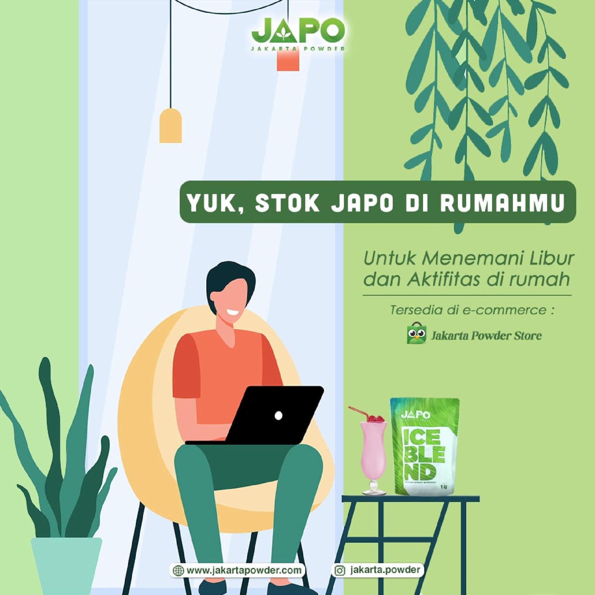 Minuman Kekinian Nikmat dari Powder Ice Blend - Japo