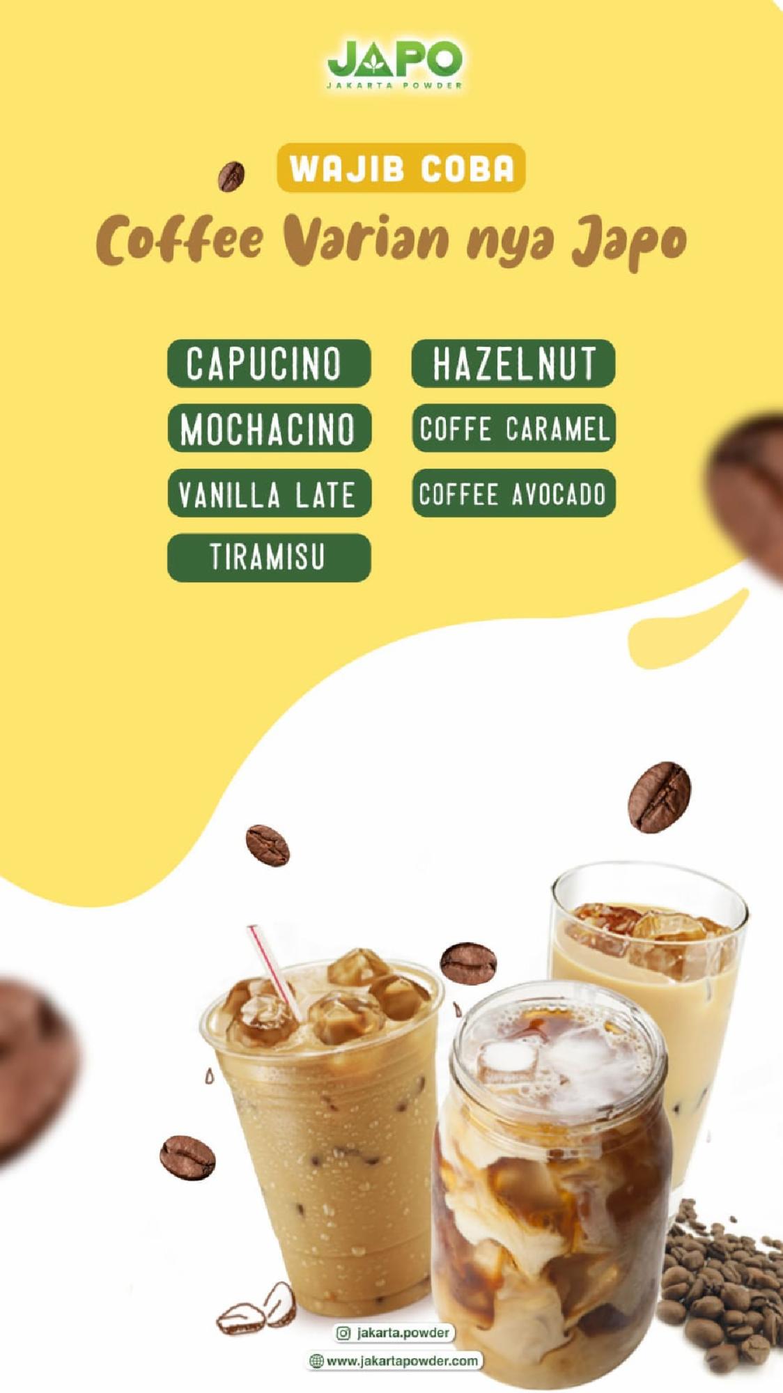 Bubuk Minuman Kopi Dengan Kualitas Terbaik - Supplir Bubuk Minuman Kekinian