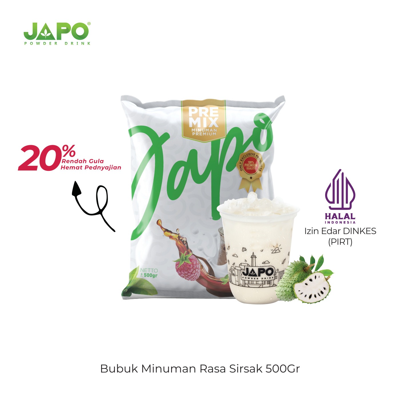 Produk Bubuk Minuman | Varian Rasa Terlengkap - japo.co.id